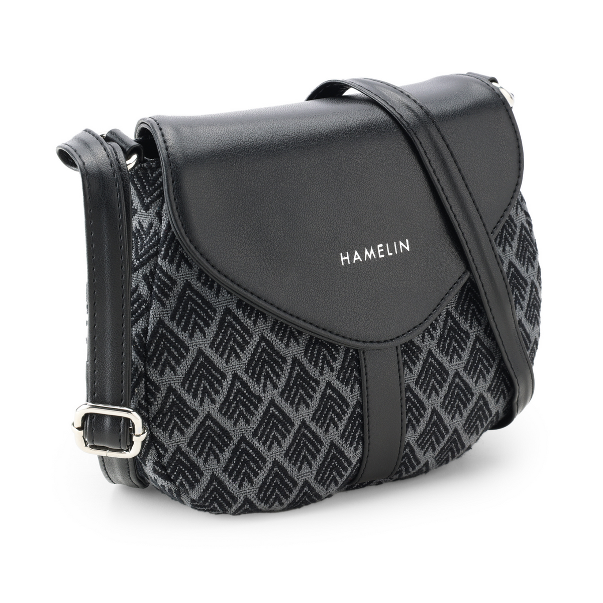 The Curvy Sling Bag - Grey Azul – Hamelin