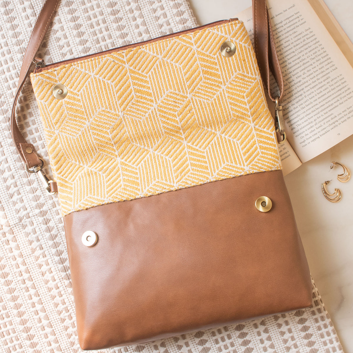 Fold Over Sling Bag - Tuscany – Hamelin